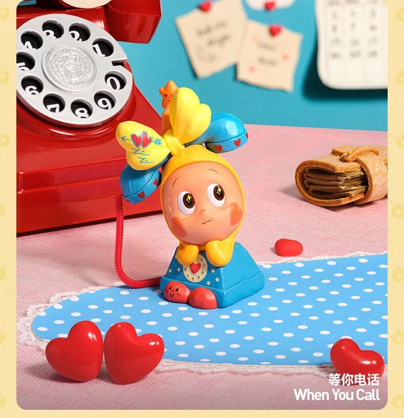 POP MART: Коллекционная фигурка Twinkle Twinkle Crush on You Розовый, When You Call