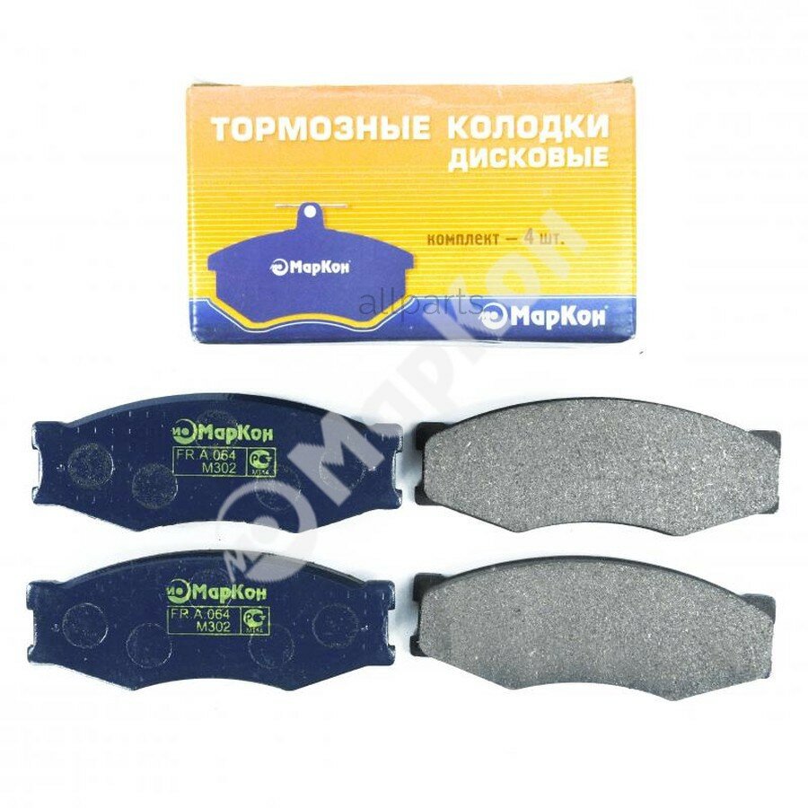 MARKON 06400170 Колодки тормозные дисковые к-т Nissan 300 300ZX Auster Cedric VI Datsun 300C Cima Gloria VII V