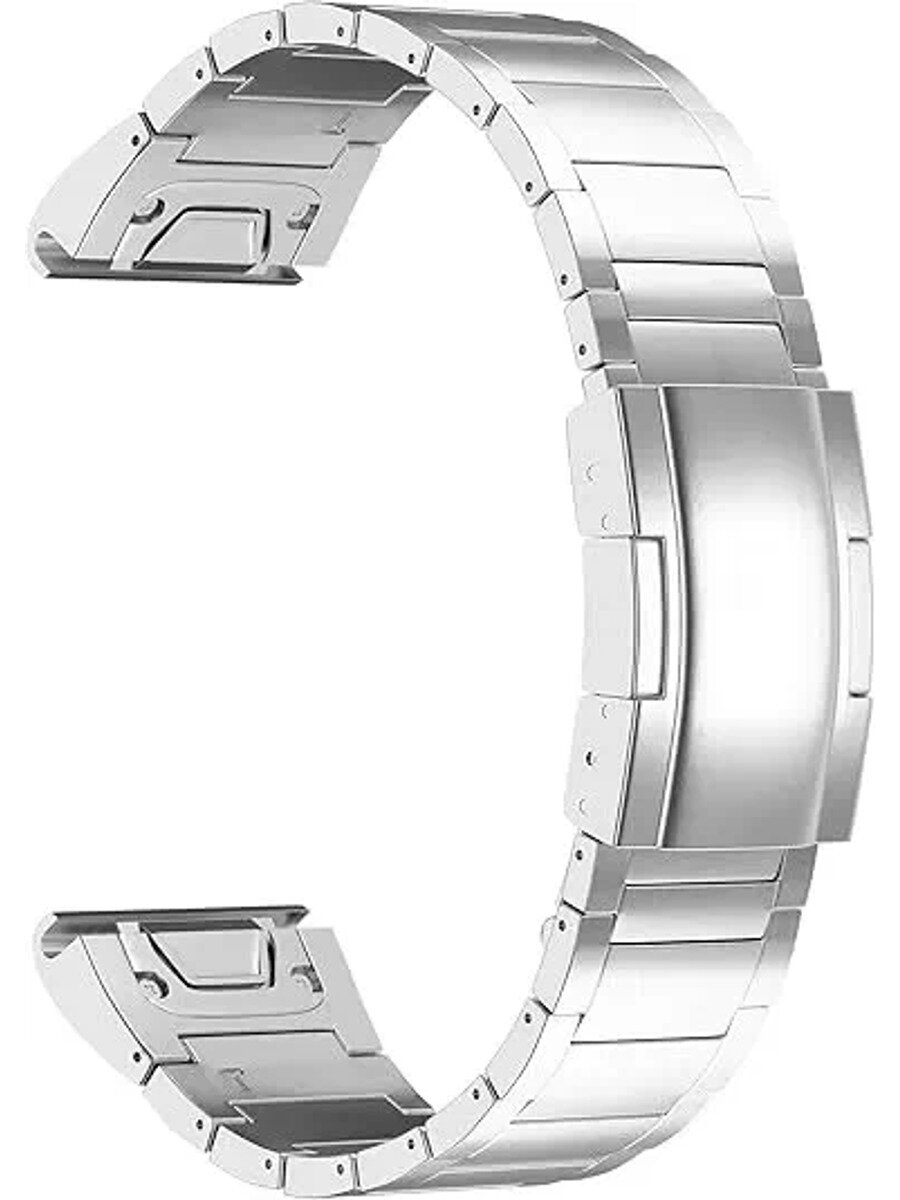 GORPIN для Fenix 8 51mm/7X/6X/5X Plus ремешок, 26 мм титановый металлический ремешок для часов с быстрым снятием