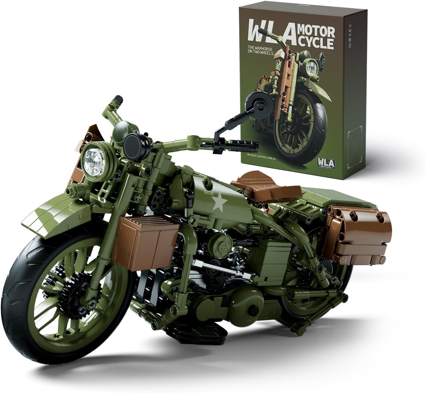 Конструктор Nifeliz WLA Motorcycle Building Set, NF10333