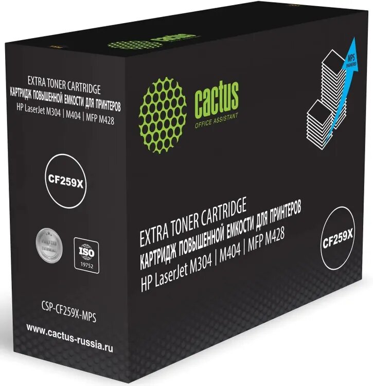 Картридж Cactus CSP-CF259X-MPS, CF259X, черный / CSP-CF259X-MPS