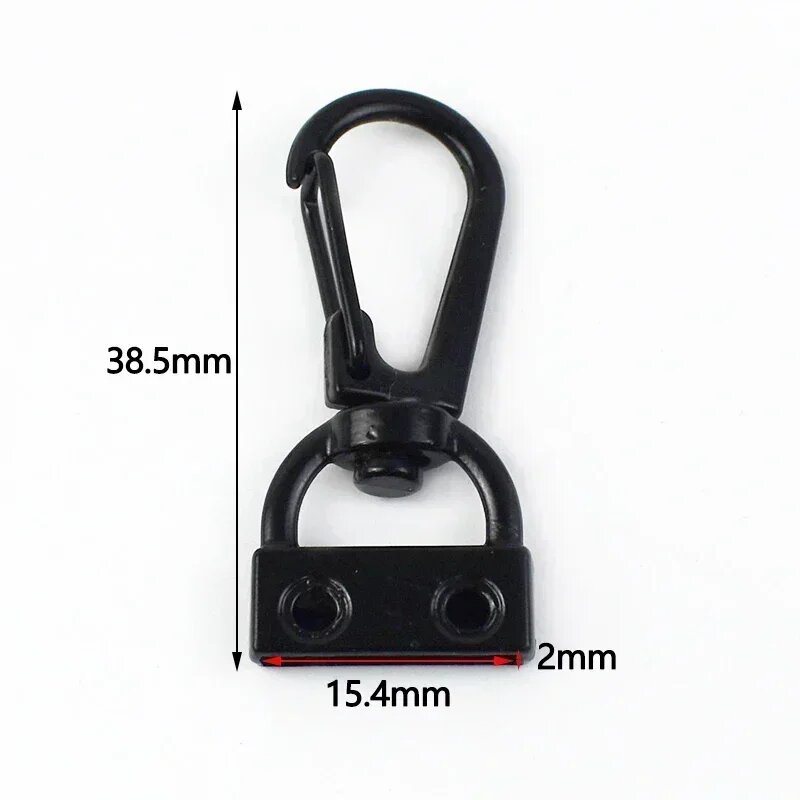 Meetee металлические пряжки 15-30 мм 10Pcs, 15mm