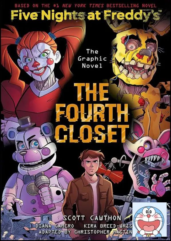 Five Nights at Freddys The Fourth Closet Graphic Novel Scott Cawthon Horror Comic English Paperback Kids Teen Thriller