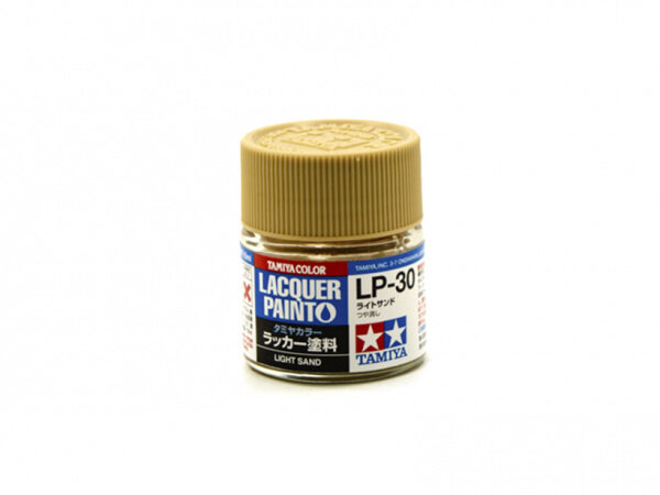 Tamiya LP-30 Light Sand (Светло-песочная) краска лаковая, 10 мл