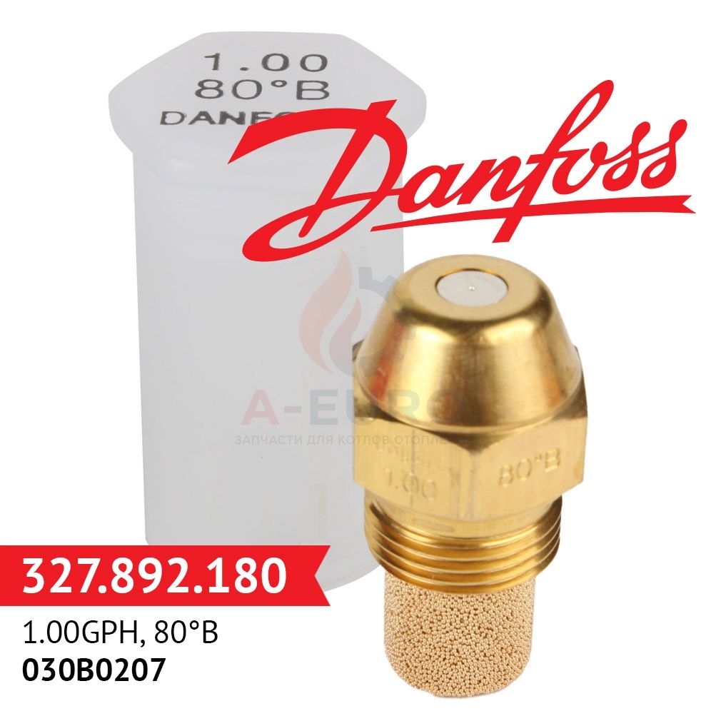Форсунка Danfoss 1.00GPH, 80B, 030B0207