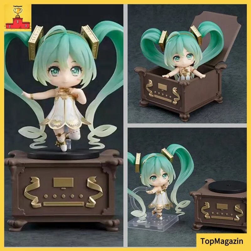 Фигурка 1538 вокалоид: Мику Хатусне 5-я годовщина симфонии / VOCALOID Miku Hatsune Symphony 5th Anniversary Подарки для болельщиков 10 см
