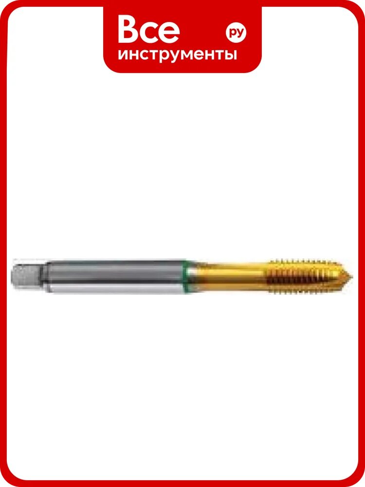 Метчик Guhring M6, DIN371, HSS-E, тип N, TiN 5586 6,000