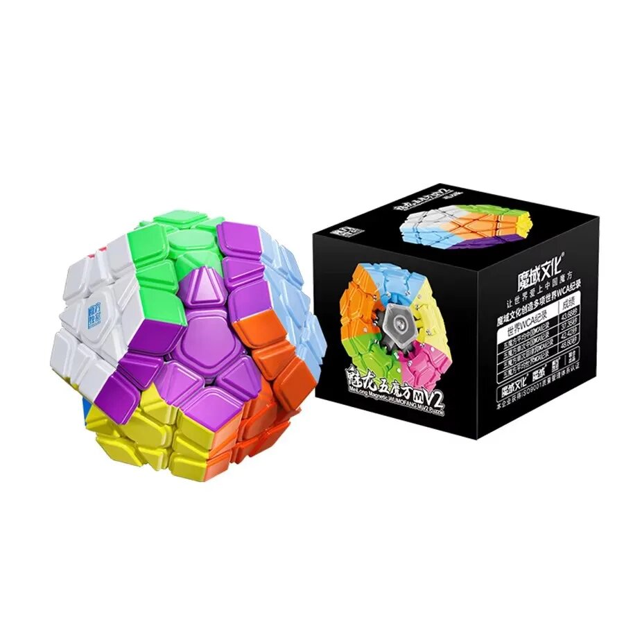 Магнитные кубики MoYu Meilong 2x2 3x3 4x4 5x5 Megaminx V2 M