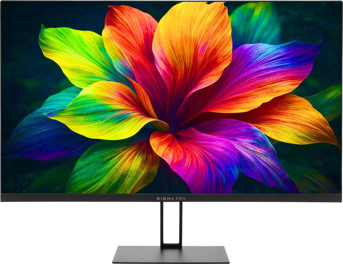 Монитор Digma Pro 27" Motion M черный IPS LED 5ms 16:9 HDMI M/M матовая 350cd 178гр/178гр 1920x1080 144Hz G-Sync FreeSync DP FHD 3.85кг