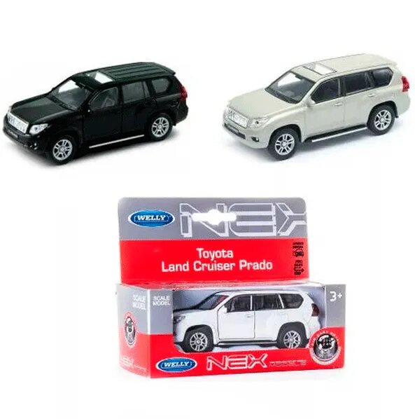 Модель машины 1:34-39 Toyota Land Cruiser 43630