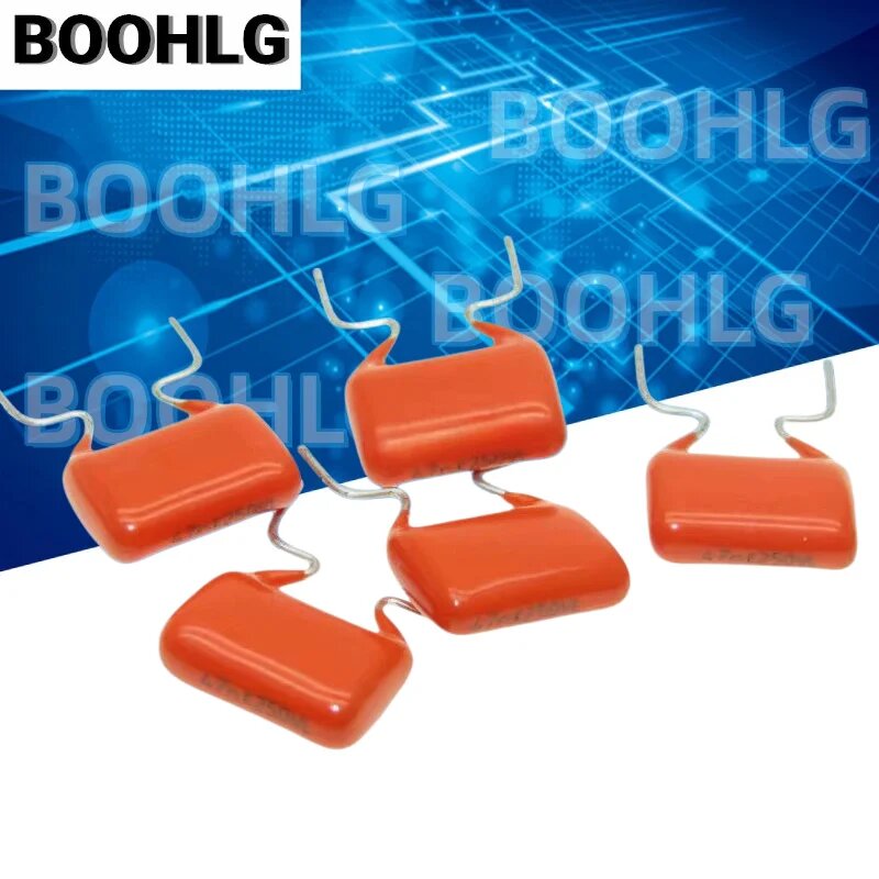20 шт. пленочный конденсатор CBB BC 0,047 мкФ 473 47NF 250 В 275 В 10 мм