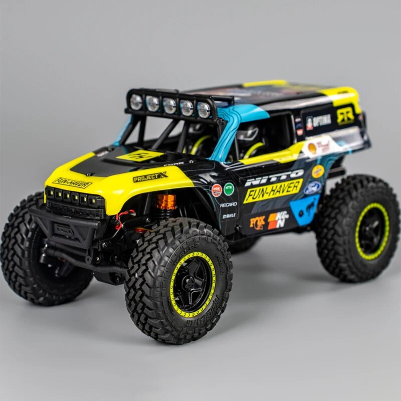 FMS Радиоуправляемый металлический автомобиль HPI Venture18 U4 1/18 Yellow Brushless RTR