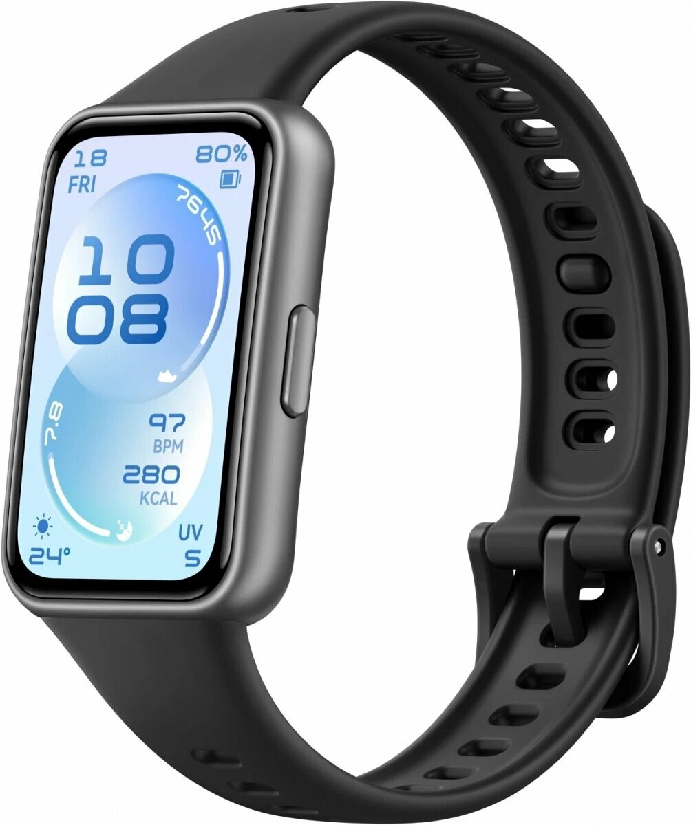 Фитнес браслет Huawei Band 11, Чёрный полимер (CDY-B19)