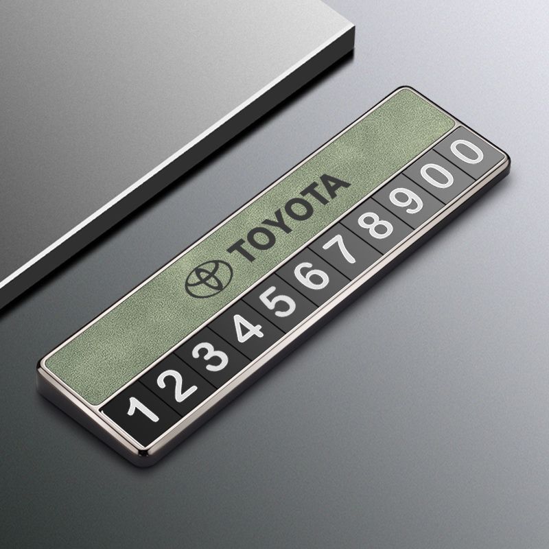Toyota, временный автомобильный номерной знак, номерной знак мобильного телефона, Звенящий Зеленый