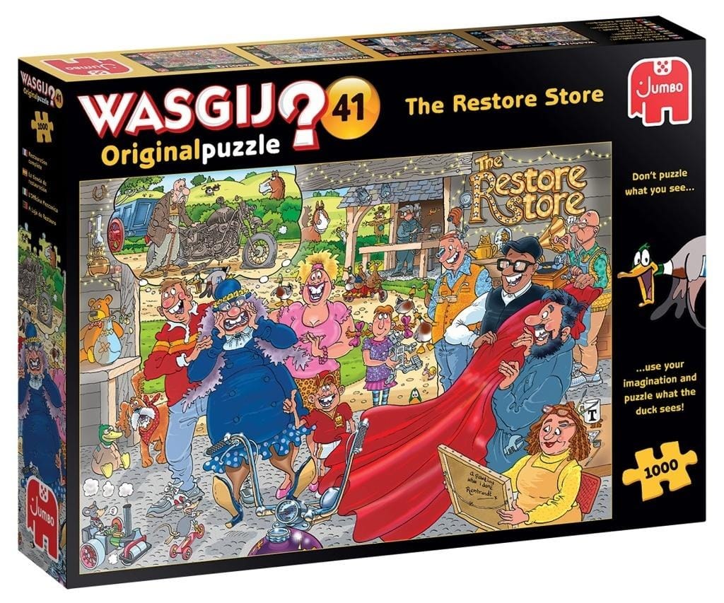 Пазл Jumbo Wasgij Original Renowacja, 1000 элементов