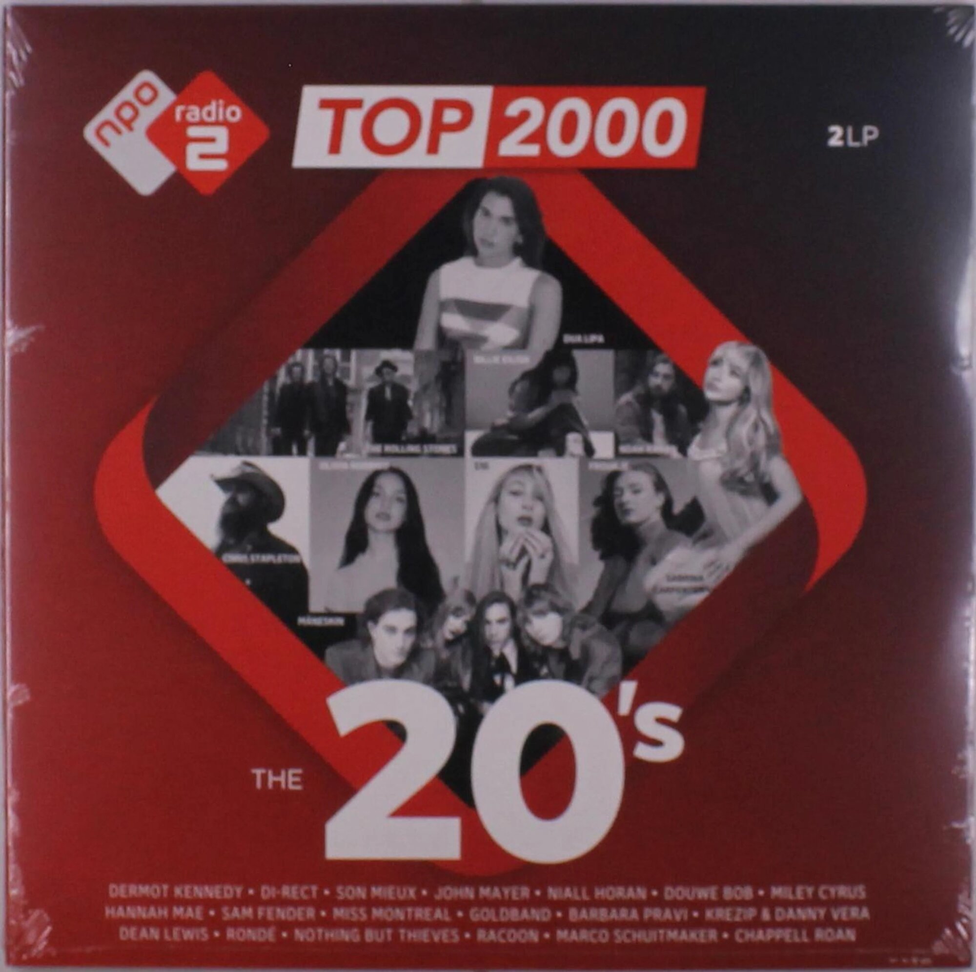 Виниловая пластинка Top 2000: The 20's (2LP Психоделический зелёный винил) 2025