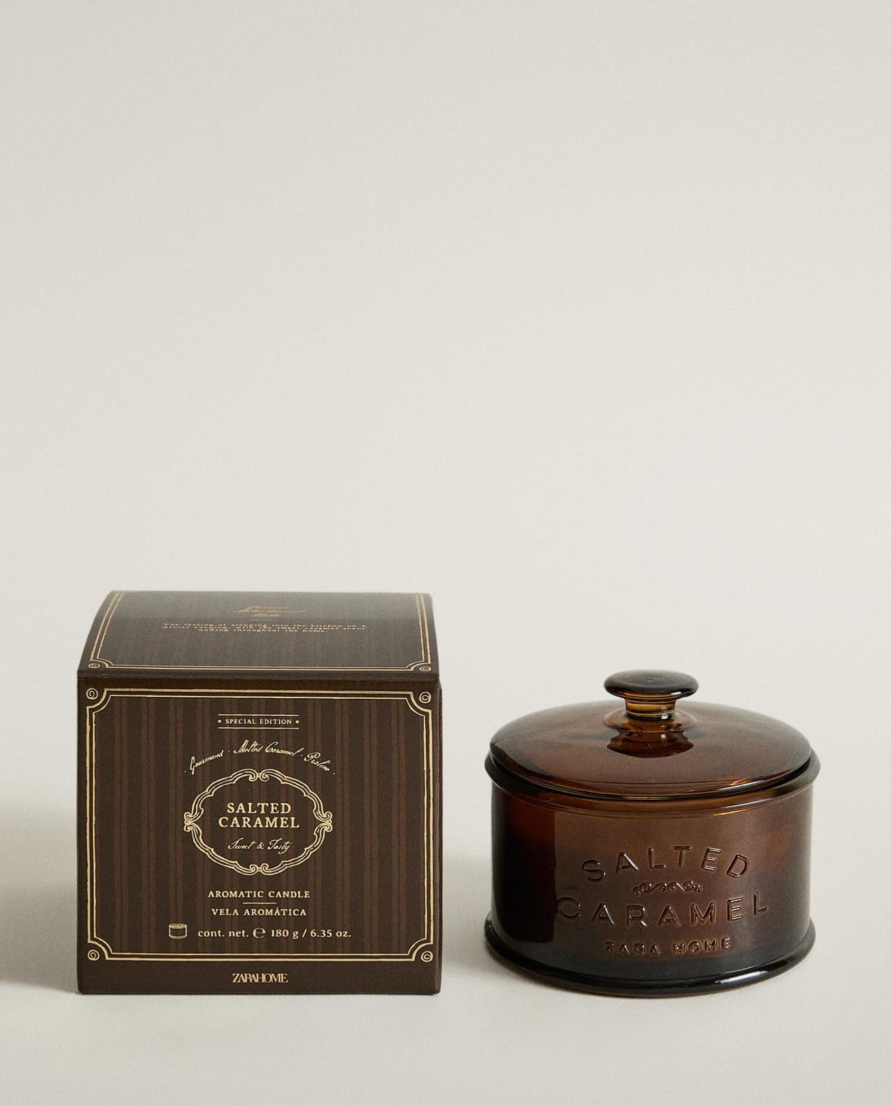 Свеча ZARA HOME Salted Caramel, кремовый, 10 x 10 x 10 см 1465/705/733-99