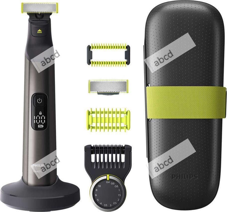 Триммер для бороды и усов OneBlade Pro Face + Body, кол-во насадок 4