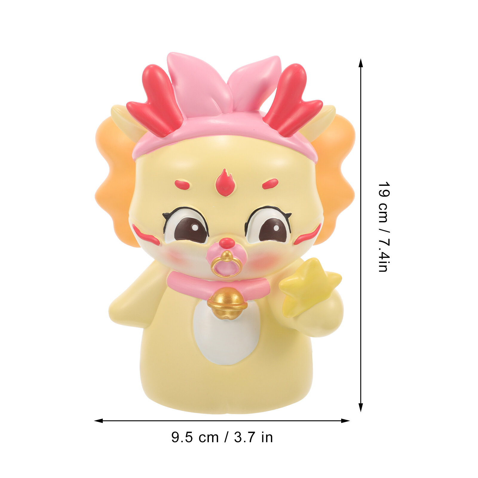 Копилка В Forme Дракона Для Монет Симпатичная И Оригинальная 19.00X9.50X8.00Cm
