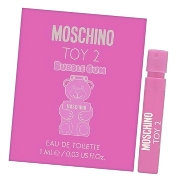 Женский аромат Moschino Toy 2 Bubble Gum - Москино Той 2 Бабл Гам пробник Розовый 1 мл