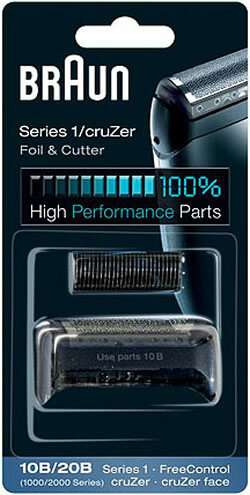 Сетка и нож для бритв Braun 1000/2000 Series 1 / cruZer ( 10B/20B )