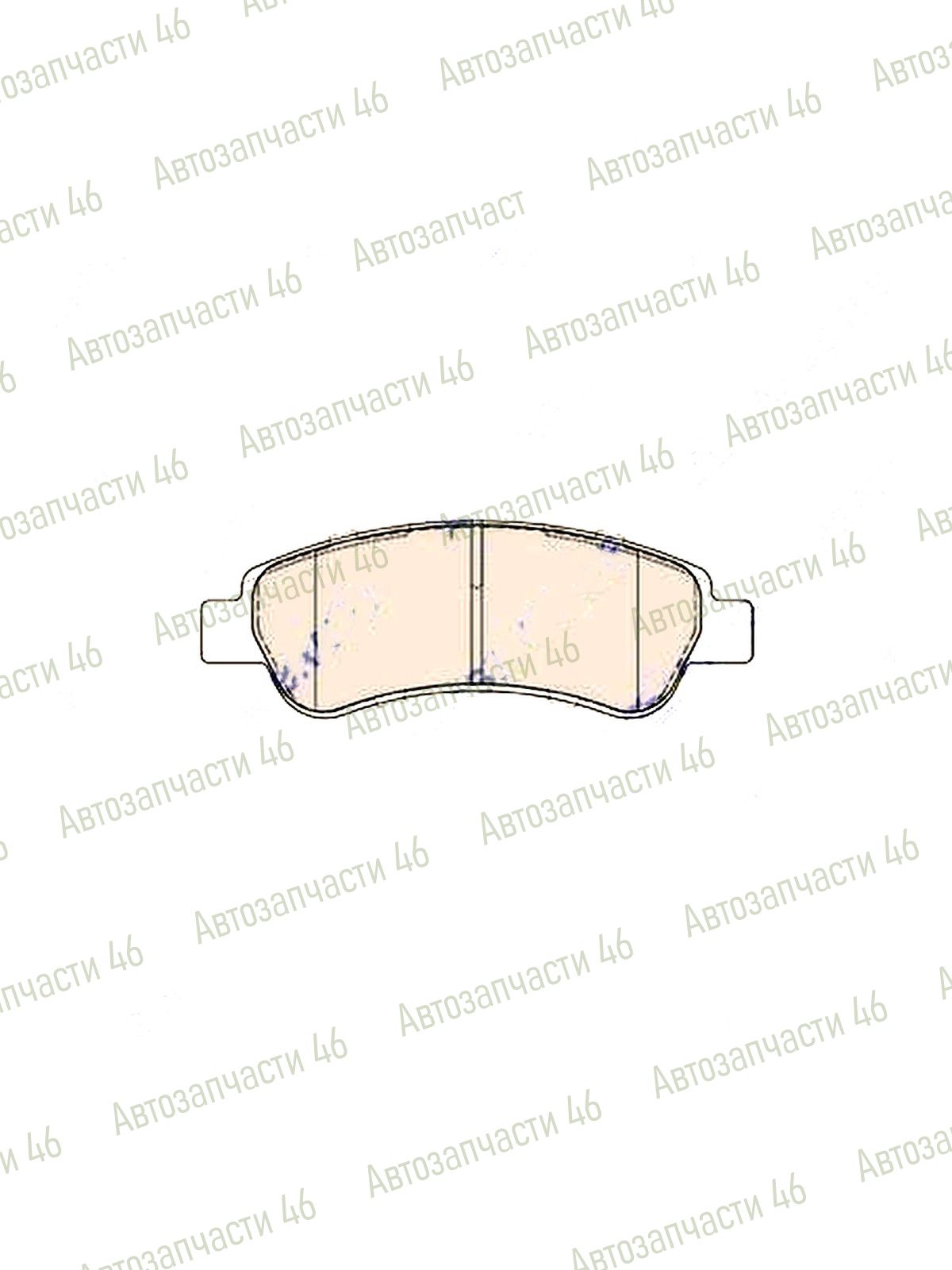 Колодки тормозные дисковые задн Peugeot Boxer Боксер Citroen Jumper Джампер Fiat Ducato Дукато 2006- SANGSIN