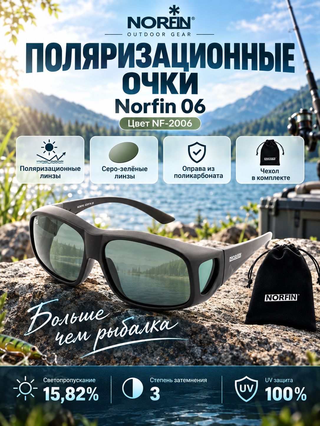 Солнцезащитные очки NORFIN