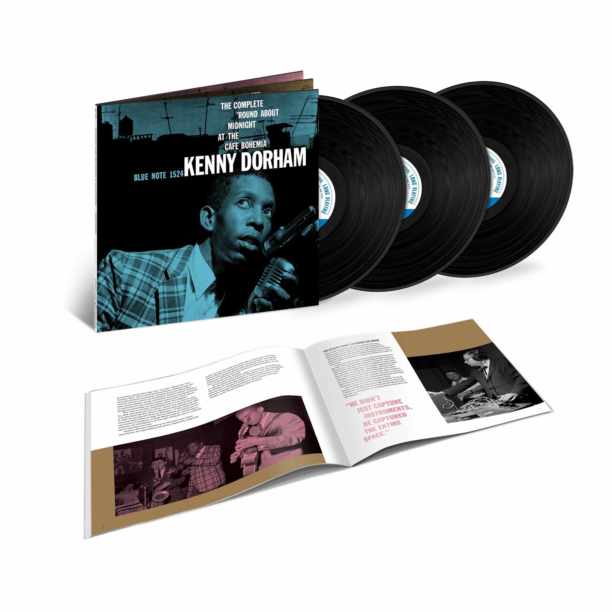Виниловая пластинка Kenny Dorham - The Complete Round About Midnight At The Cafe Bohemia (Analogue) (3LP) 2026, Triplefold, Tone Poet Series