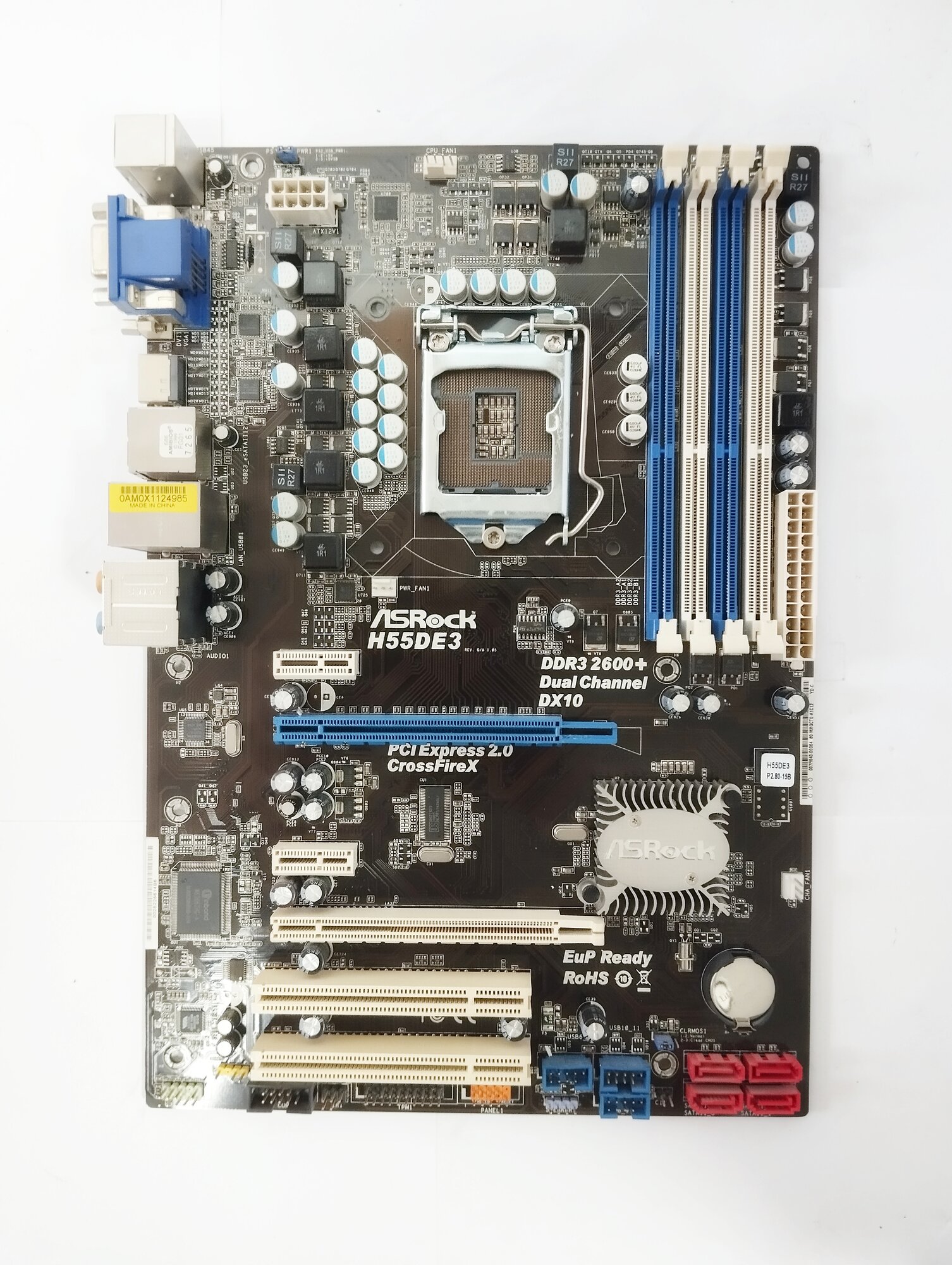 Материнская плата ASRock H55DE3 LGA1156, 4xDDR3, ATX