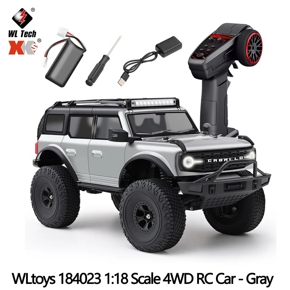 WLtoys 184023 RC внедорожник 1:18, Gray