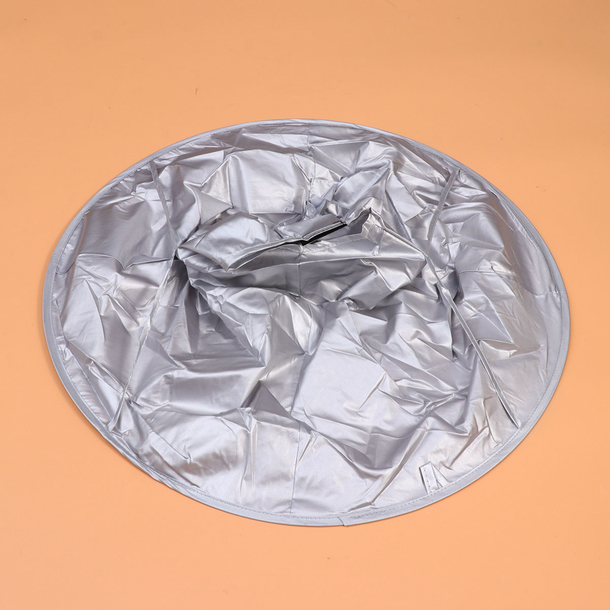 Плащ Для Стрижки Волос 60x60 Cm Серый Легкий И Компактный Собирает Выпадающие Волосы Домашний Парикмахерский Инструмент