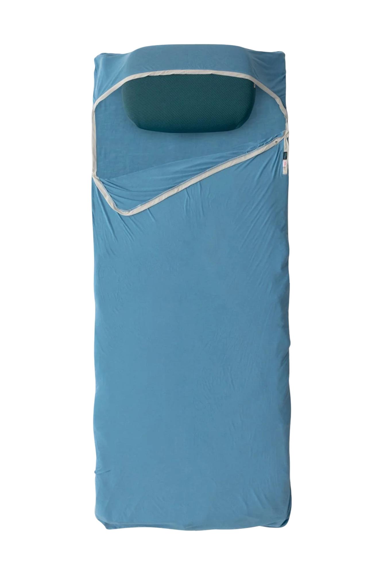 Вкладыш в спальник Sea To Summit Breeze Rectangular w/ Pillow Sleeve Cendre Blue