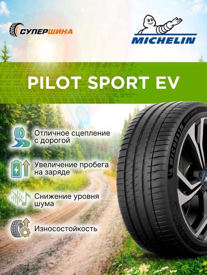 Шины Michelin Pilot Sport EV, летние, 295/40, R21, для легковых авто
