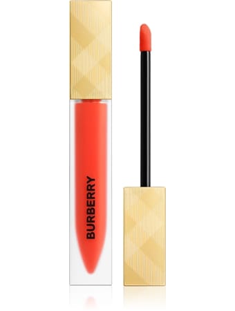 Губная помада Burberry Kisses Liquid Matte, Orange Red 71, 6 мл