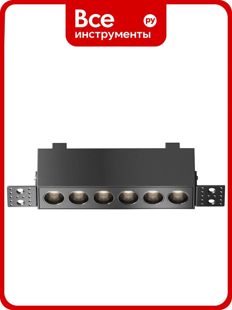 Встраиваемый светильник Maytoni DL065-12W3-6K-TRS-B