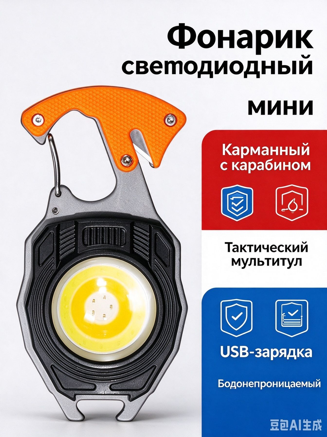 Фонарь-брелок