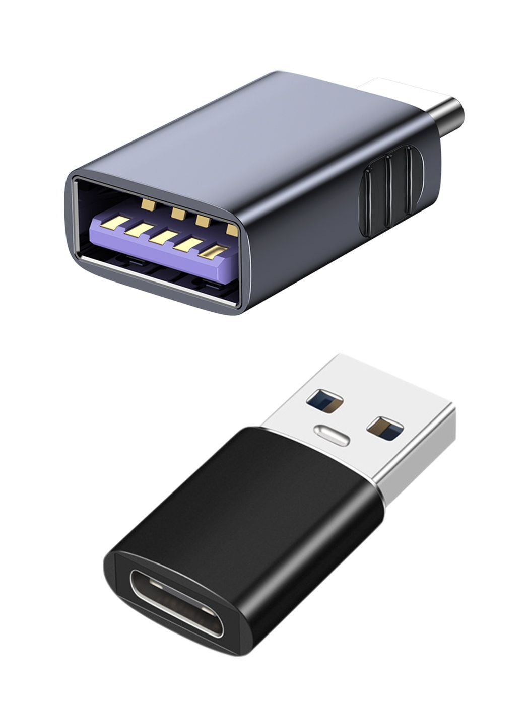 Аудиокабель USB Type-C/USB Type-C, черный, темно-серый