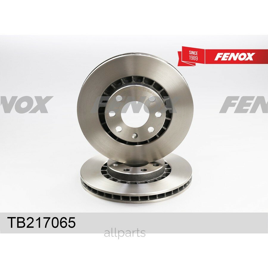 FENOX TB217065 TB217065 диск тормозной передний!\ Opel Astra/Ascona/Kadett 1.4-2.0D 87>