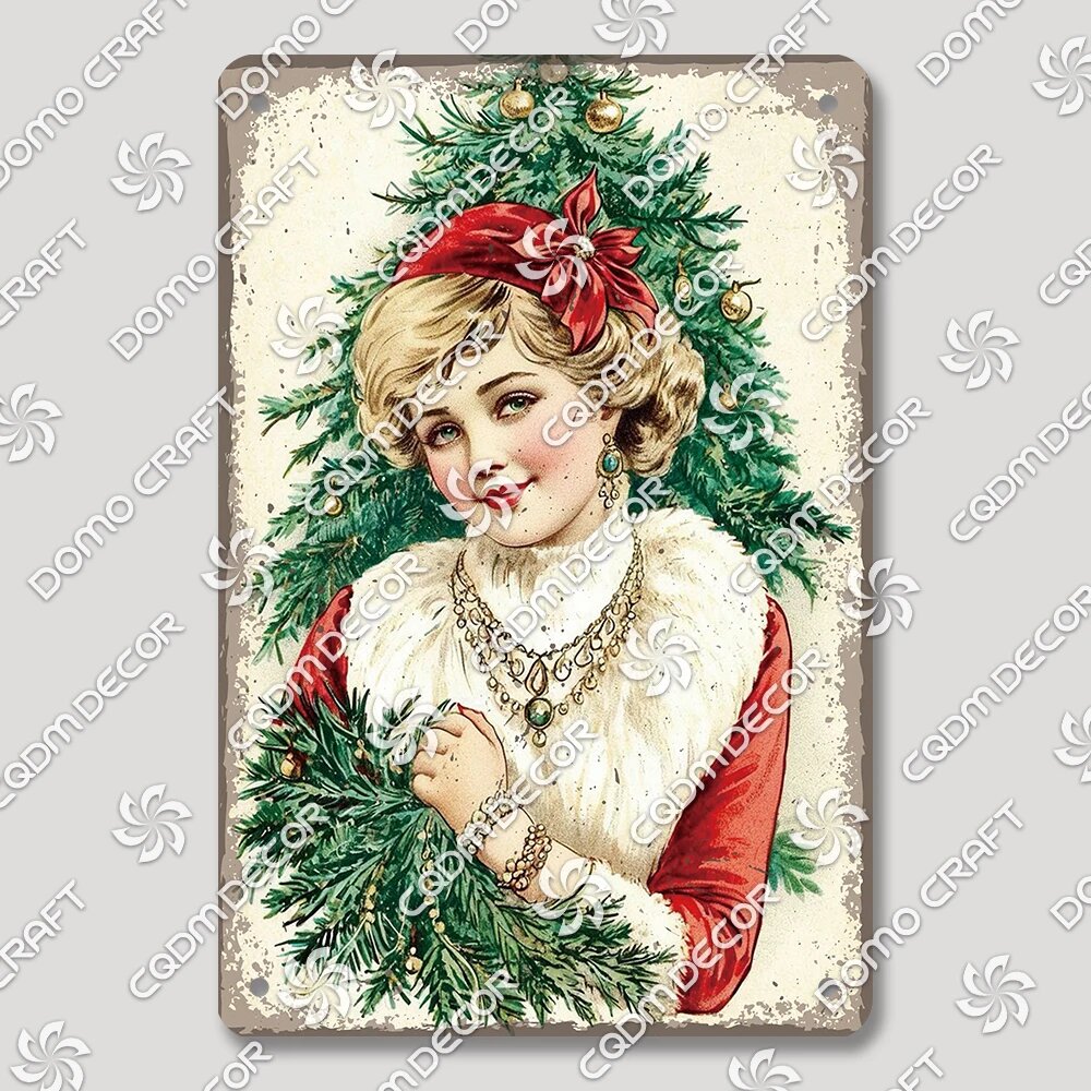 Металлический плакат CQDM DECOR "Горячий какао" 06