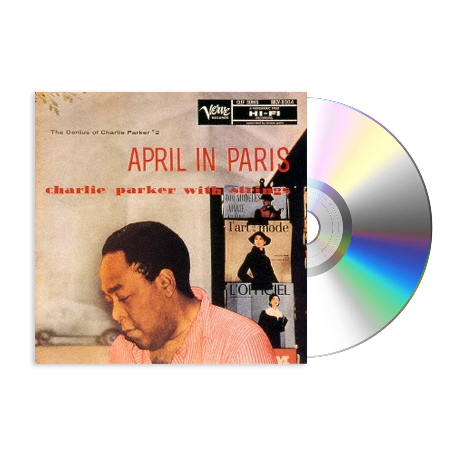Музыка CD Charlie Parker - April In Paris / UHQCD (CD, Album, Compilation, 2025)