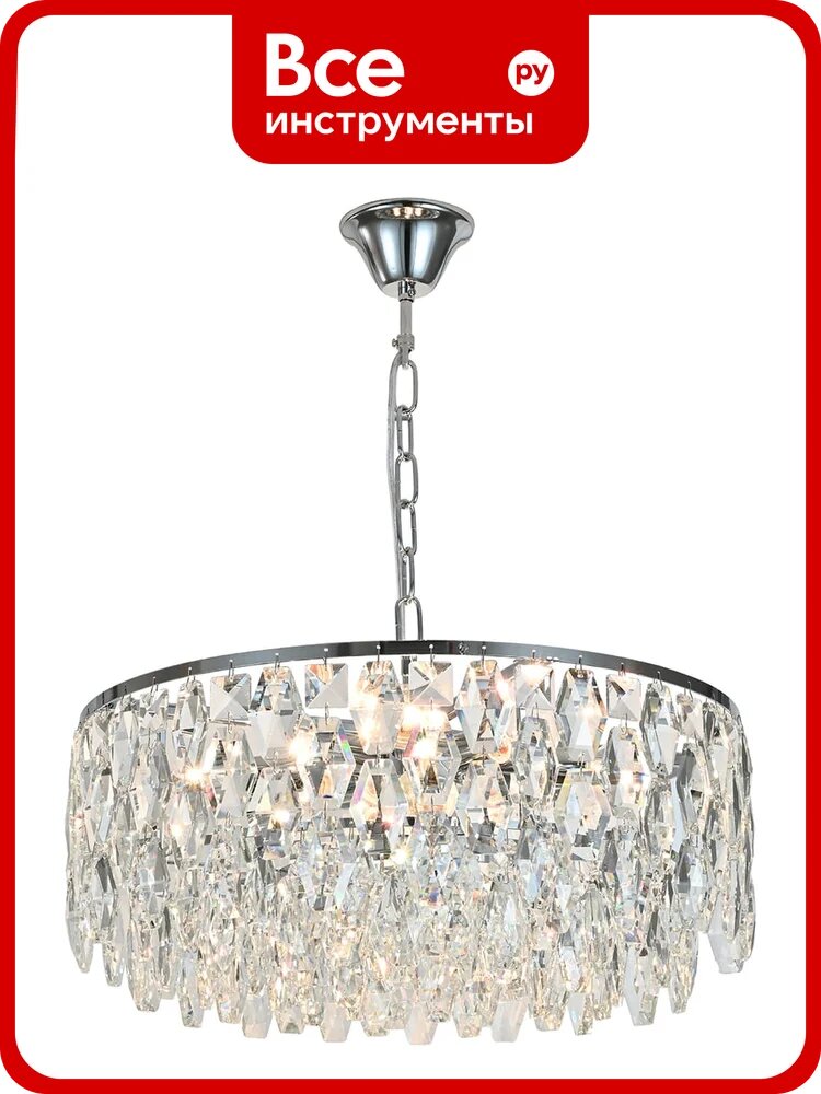 Подвесной светильник ESCADA 140018/10P E14*40W Chrome ES0000085