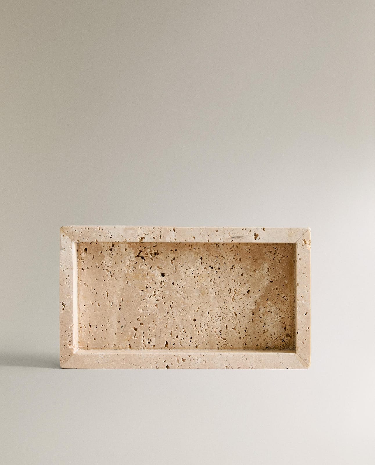 Мыльница ZARA HOME из мрамора, бежевый, 2.2 x 9 x 16 см 3533/105/450-99