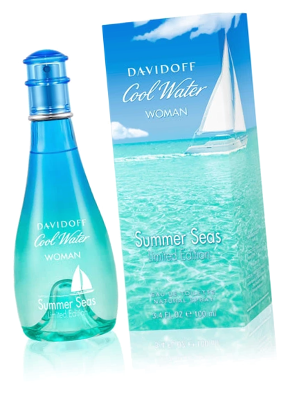Женская туалетная вода Дэвидофф Вумен Саммер Сис 100 мл - Davidoff Cool Water Woman Summer Seas