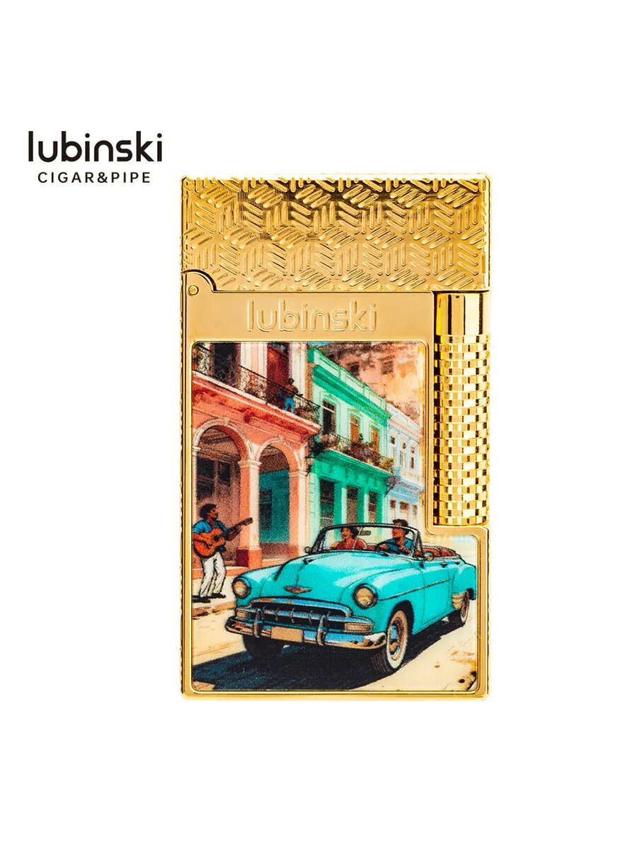 Зажигалка для сигар Lubinski YJA-10073 - (машина) ( без газа )
