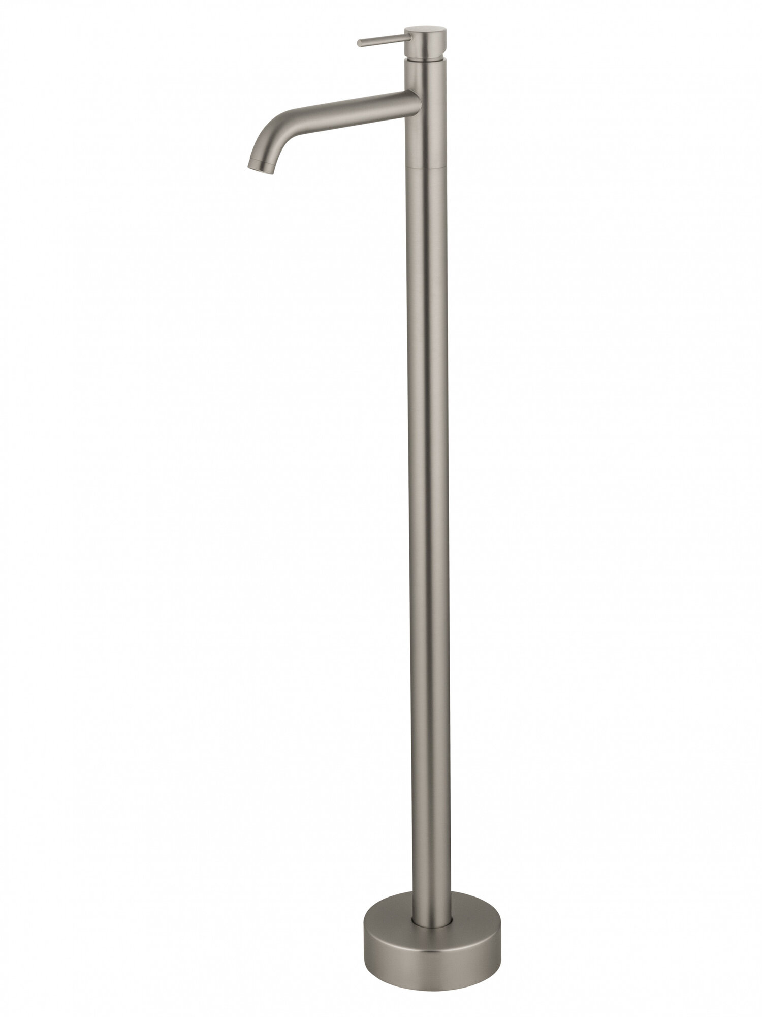 Напольный смеситель для раковины Wonzon & Woghand Stick WW-88649905-BN брашированный никель