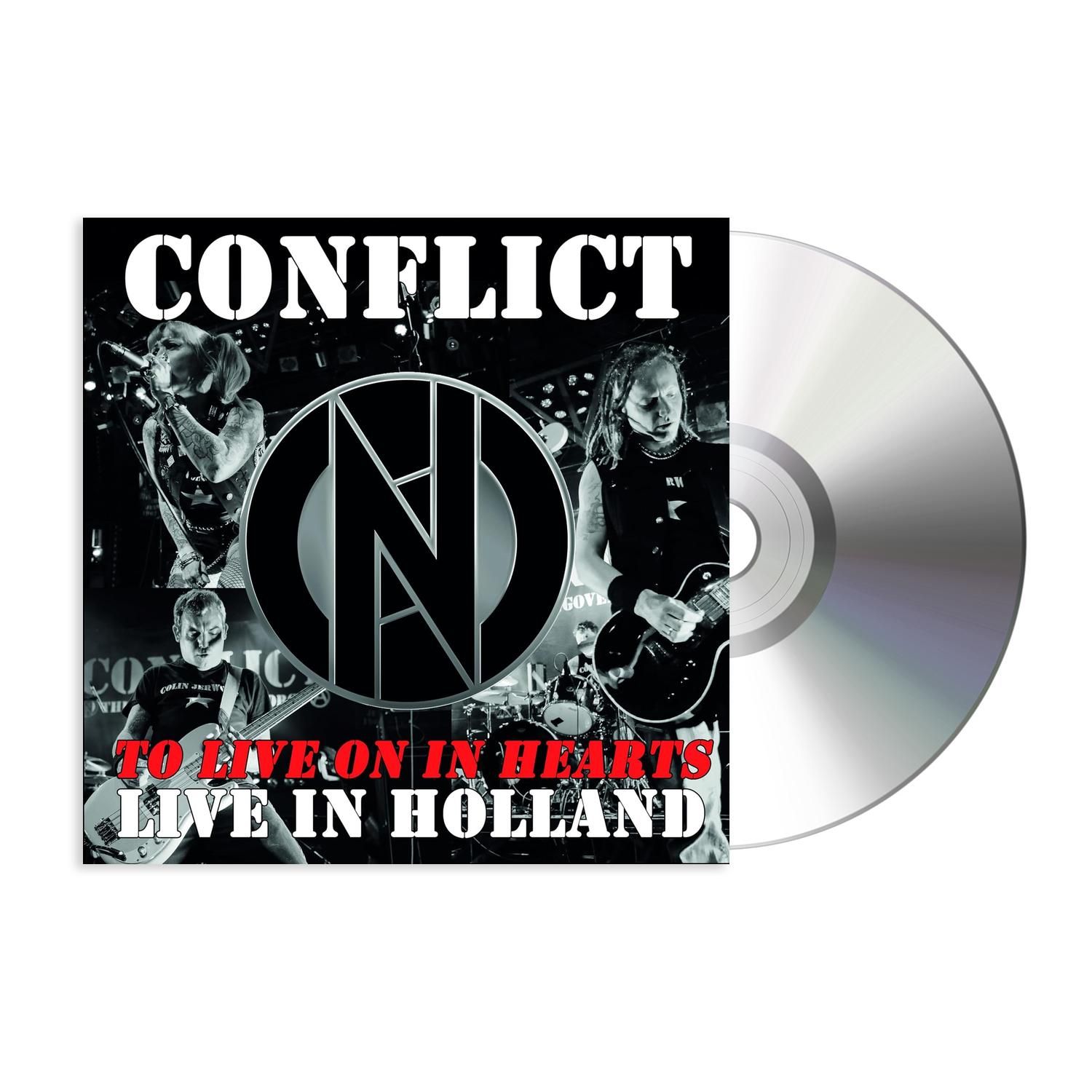 Музыка CD Conflict - To Live On In Hearts Live In Holland