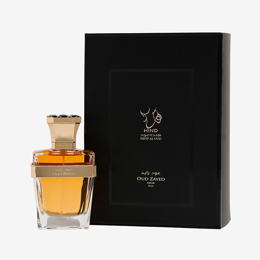 Духи для женщин и мужчин Hind Al Oud Oud Zayed 50 мл / Парфюм Хинд Аль Уд Уд Заед