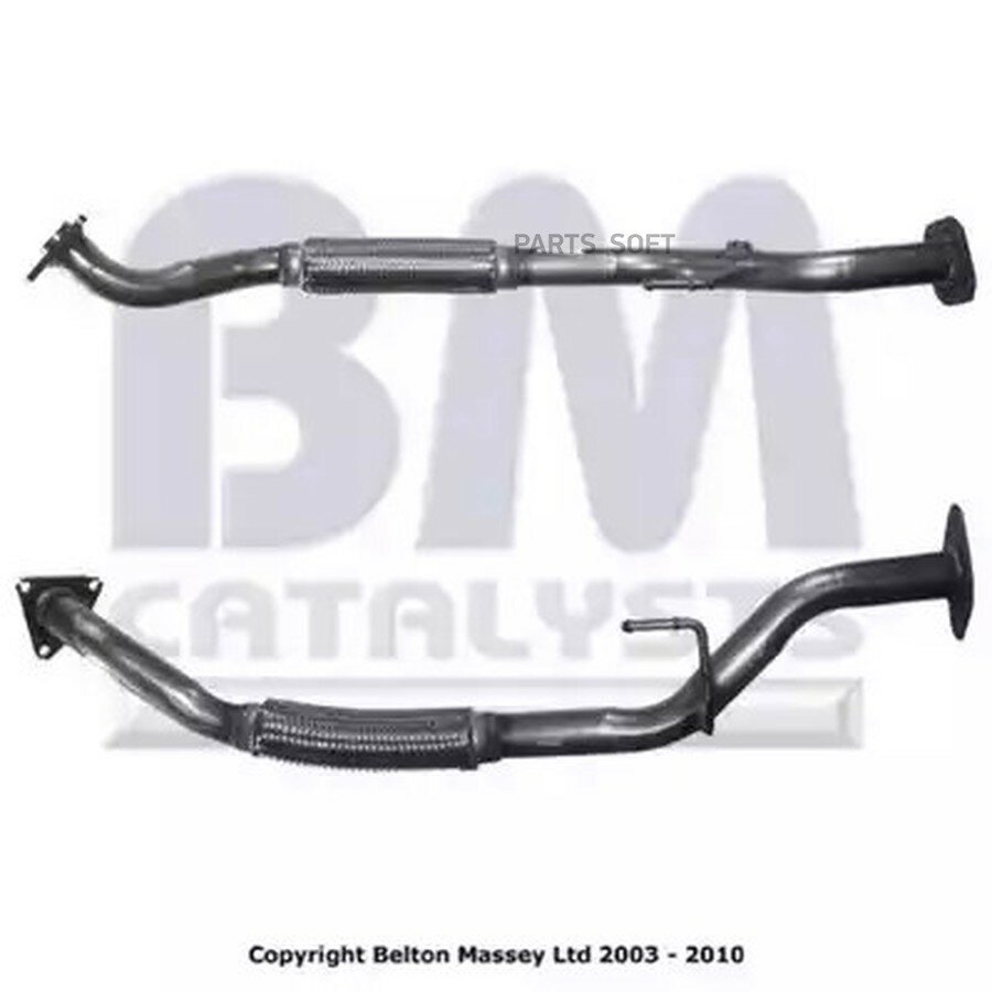 BM70456, Выхлопная труба от официального дистрибьютора, BM CATALYSTS, артикул BM70456
