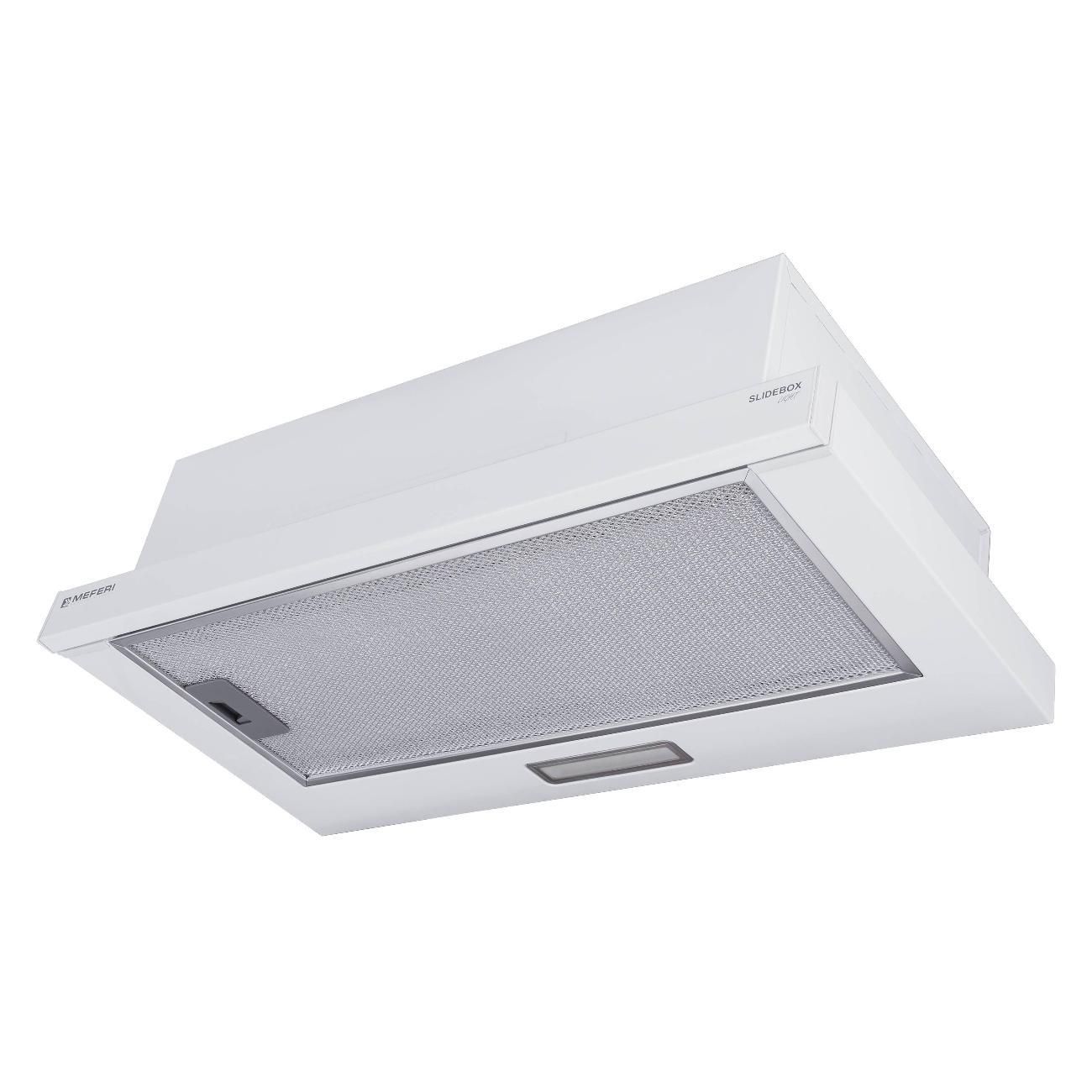 Вытяжка телескопическая кухонная MEFERI SLIDEBOX60WH LIGHT 60см