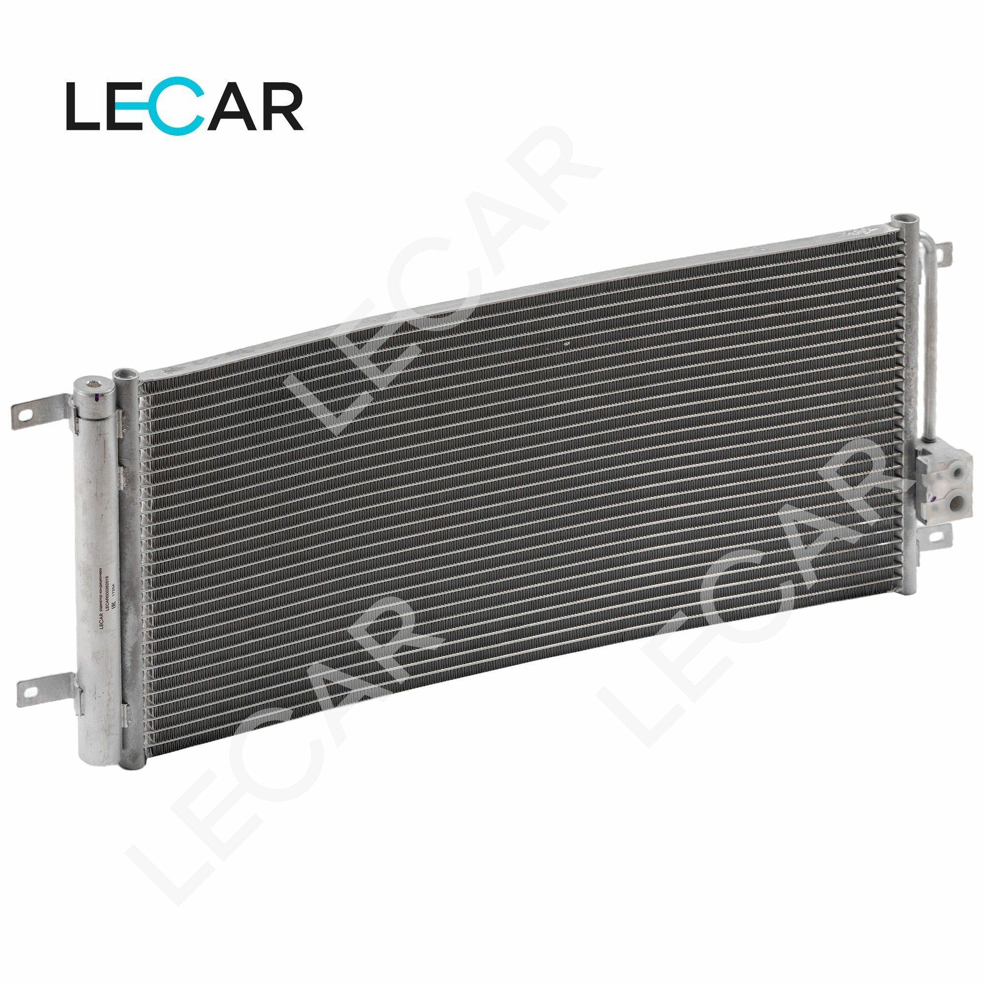 Радиатор кондиционера LECAR000262016 для Chery Tiggo 8 (T18) 20- 1.5t, Tiggo 7 Pro (T1E) 21- 1.5t, Tiggo 4 (T19) 21-1.5t; Exeed LX 22- 1.5t; Kaiyi E5 23-